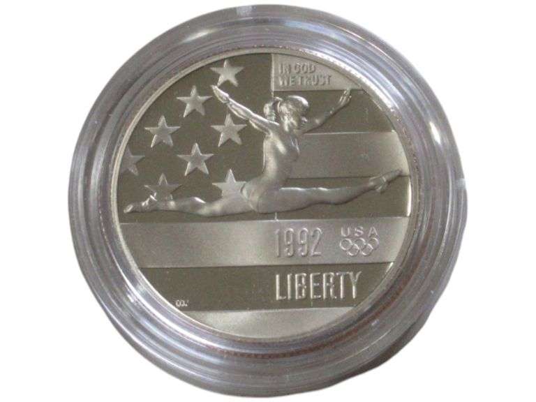 1992-S OLYMPIC CLAD PROOF HALF DOLLAR - Star Coin and Currency, LLC