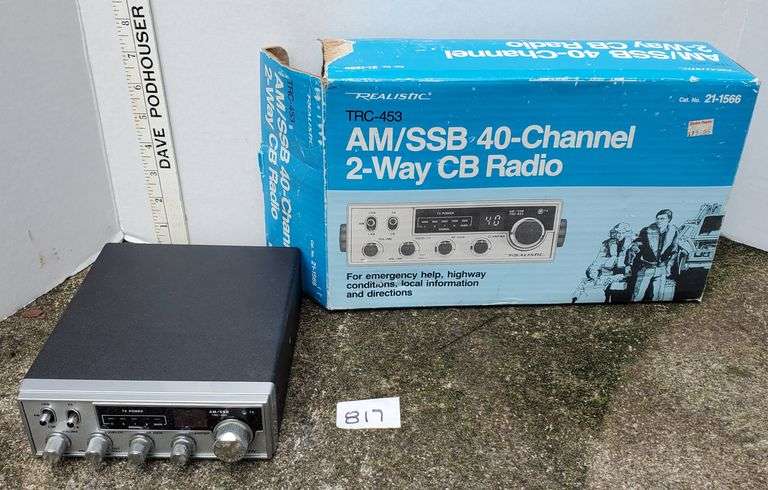 Realistic AM/SSB CB Radio - Auction Group