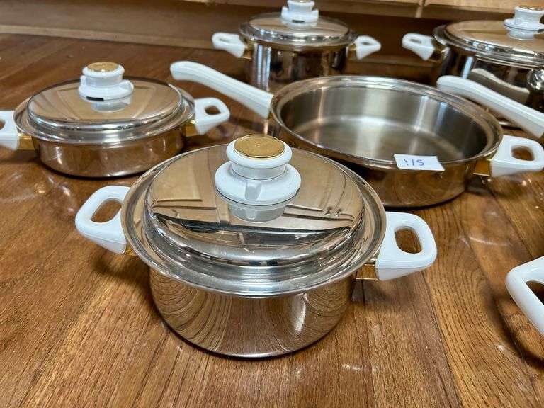 7pc Health Craft Pots and Pans - Auction Group