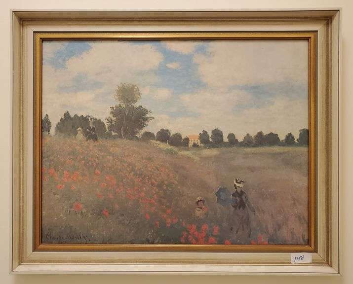 Framed, Signed Art, 27 5/8"X22 1/8" - Auction Group