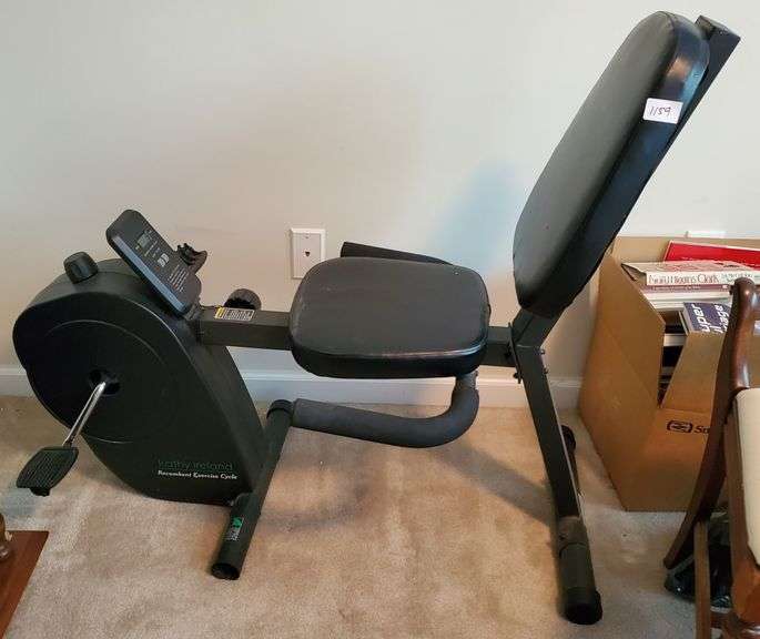 Kathy Ireland Recumbent Exercise Cycle - Red Belly Rooster Auction ...