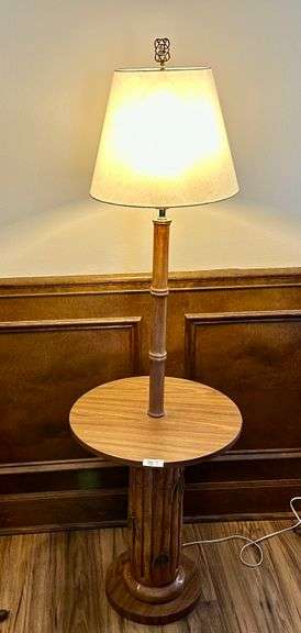 Table Lamp 58” Tall (Located in Living Room) - Auction Group