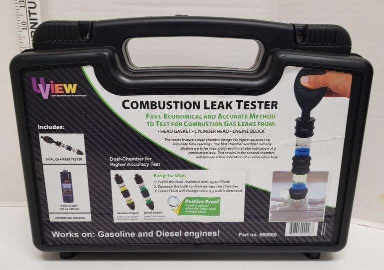 Combustion Leaks Test Kit (Located Garage) - Auction Group