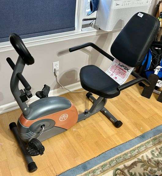 Impex Marcy Magnetic Resistance Recumbent Bike ME-709 (Located Upstairs ...