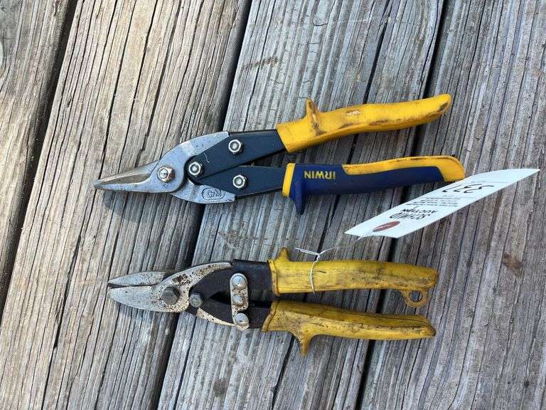 Tin Snips - Schmid Auction