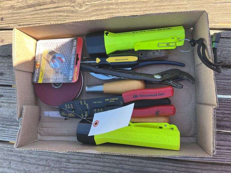 Wire Stripper, file, and misc tools - Schmid Auction