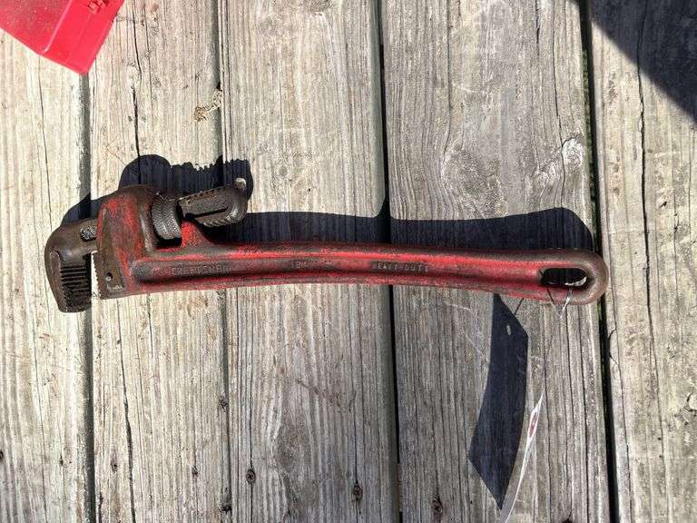 Craftsman 18" pipe wrench - Schmid Auction