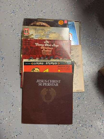 Box of records - Schmid Auction