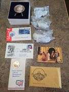 3 Ultimate nickel set uncirculated 2004-2006, Jimmy Carter medallion ...