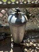 100lb Propane tank, copper line - Schmid Auction