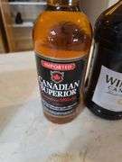 4 New bottles of Whiskey, Canadian Superior, Windsor Canadian, Canadian ...