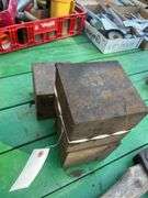 3 Super Heavy Box Steel Blocks - Schmid Auction