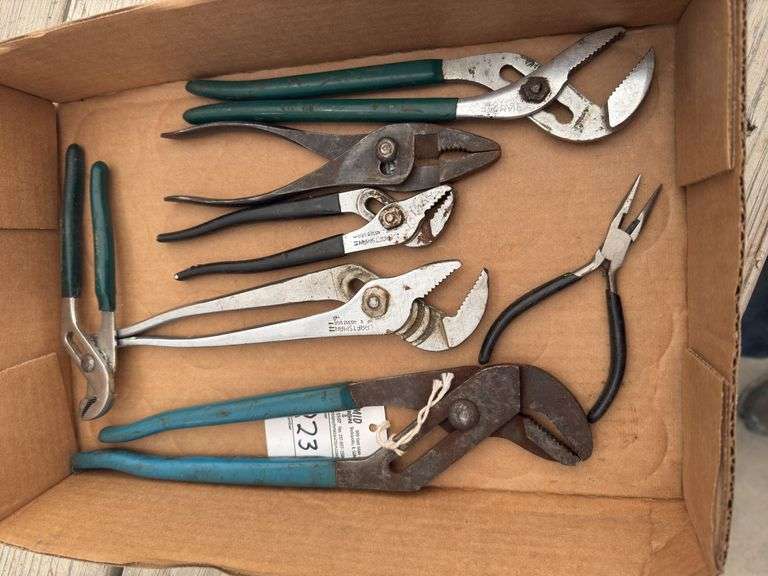 Assortment of Channel Locks - Schmid Auction