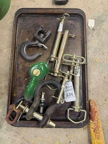 Hitch Pins, Clevis, Shackle, and I Hook - Schmid Auction