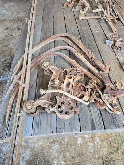 Hay Trolley System with railing - Schmid Auction