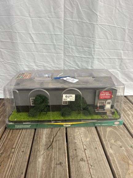 Menards Sign Locomotive Maintenance Shed - Schmid Auction