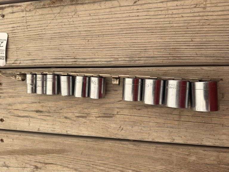 Craftsman 1/2'' Standard Socket Set - Schmid Auction