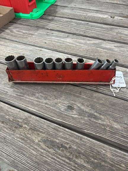 Craftsman deep well standard 1/2'' sockets - Schmid Auction