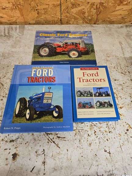 Classic ford tractors book, Ford Tractors color history - Schmid Auction