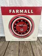 McCormick Farmall 15" double neon clock - Schmid Auction