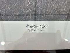 Heartbeat IX by David Lanier signed framed picture. - Schmid Auction