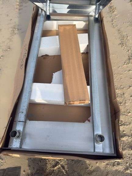 16 ga T-304 Stainless Steel Work Table • 60"L x 30"W • Top Reinforced ...