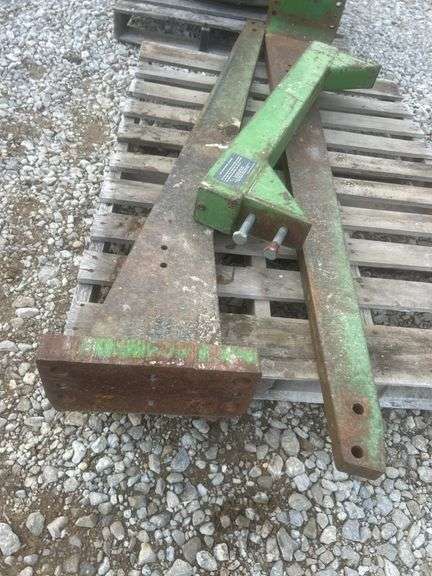 John Deere Factory Roll Bar/ Canopy for 20 series tractor - Schmid Auction