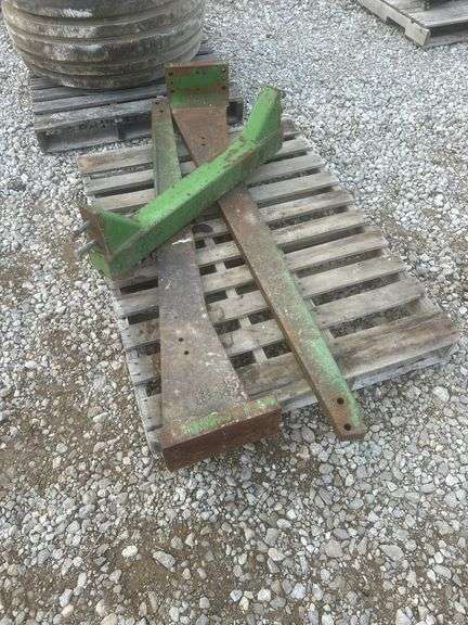 John Deere Factory Roll Bar/ Canopy for 20 series tractor - Schmid Auction