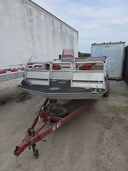 1989 Crappie Cruiser w/trailer, boat need unwinterized, needs battery ...