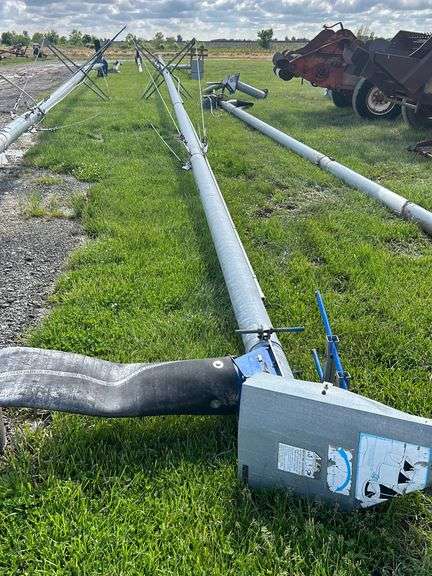 6" Shiver cross Auger with cable supports no motor Approx 80ft ...