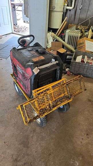 Predator 3500 inverter, yard cart - Schmid Auction