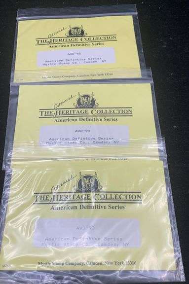 The Advanced Heritage Collection American Definitive Series, AVD-94 ...