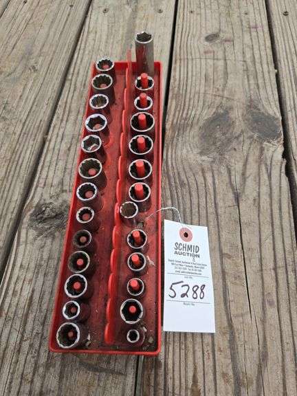 Craftsman Metric and Standard sockets - Schmid Auction