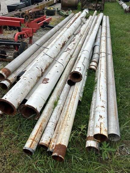 Large lot of Metal Grain Tube/Pipe - Schmid Auction