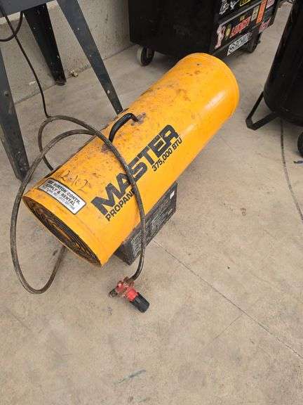 Master 375,000 BTU propane heater - Schmid Auction