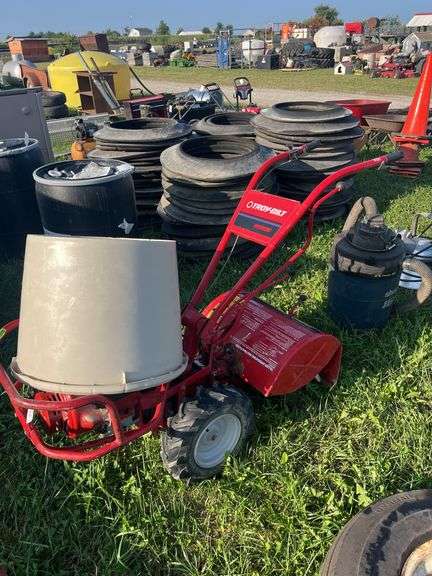 Troy built tiller, works - Schmid Auction