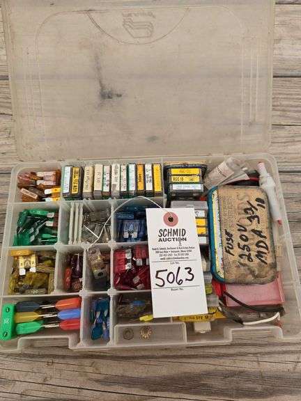 Assortment of fuses - Schmid Auction
