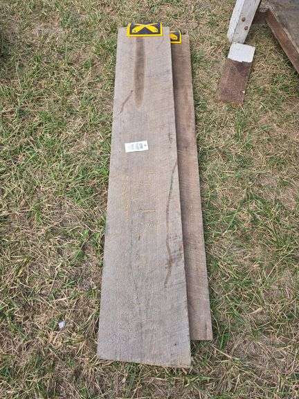 Wooden trailer ramps - Schmid Auction