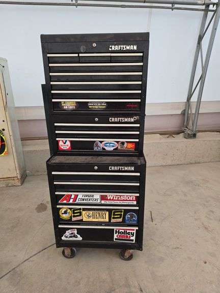 Craftsman toolbox on wheels - Schmid Auction