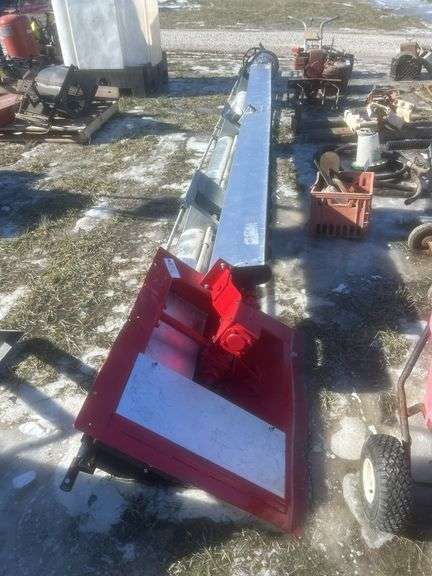 8'' Unload with power sweep for 30ft bin - Schmid Auction