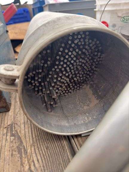 Canister of Welding Rods - Schmid Auction
