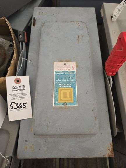 60 Amp Safety Switch - Schmid Auction