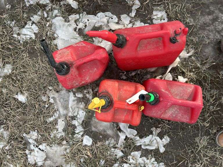 4 Gas Jugs - Schmid Auction