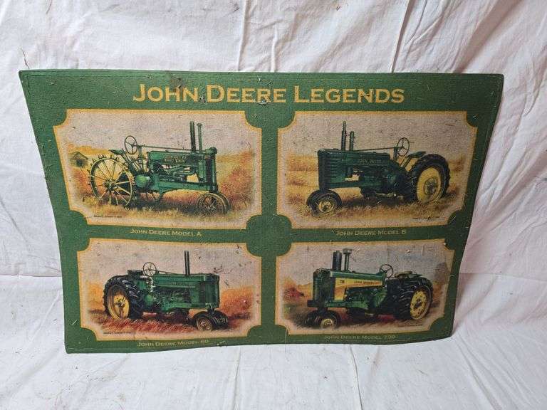 John Deere Rug - Schmid Auction