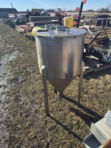 3'' Stainless Steel Chemical Inductor with lid - Schmid Auction