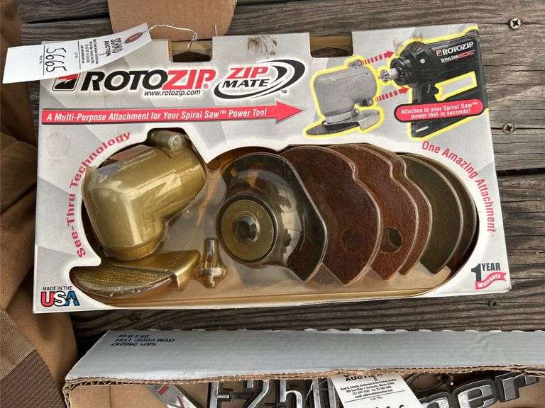Rotozip attachments - Schmid Auction