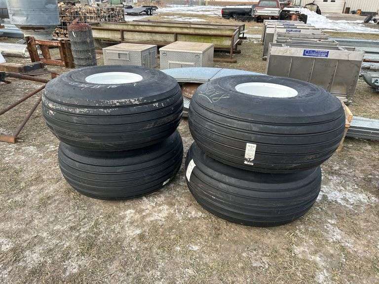 4 Titan 19L X 16 Implement Rims and Tires, new - Schmid Auction