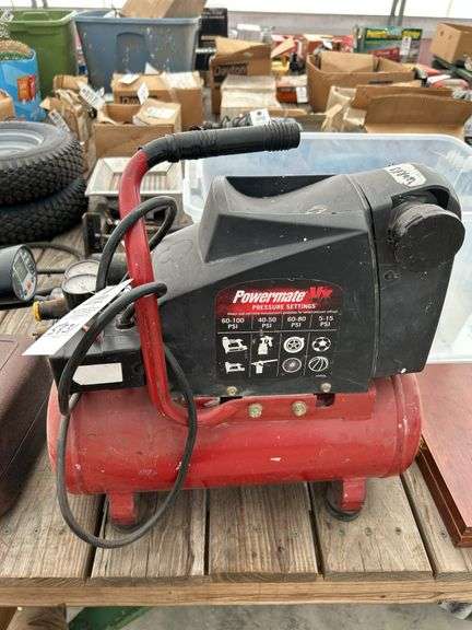 Power Mate Impact air compressor - Schmid Auction