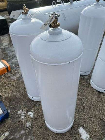 Repainted 100lb LP Bottle - Schmid Auction