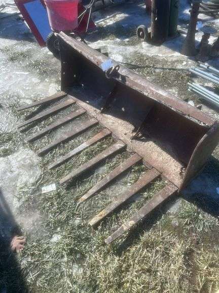 Manure Loader Bucket - Schmid Auction